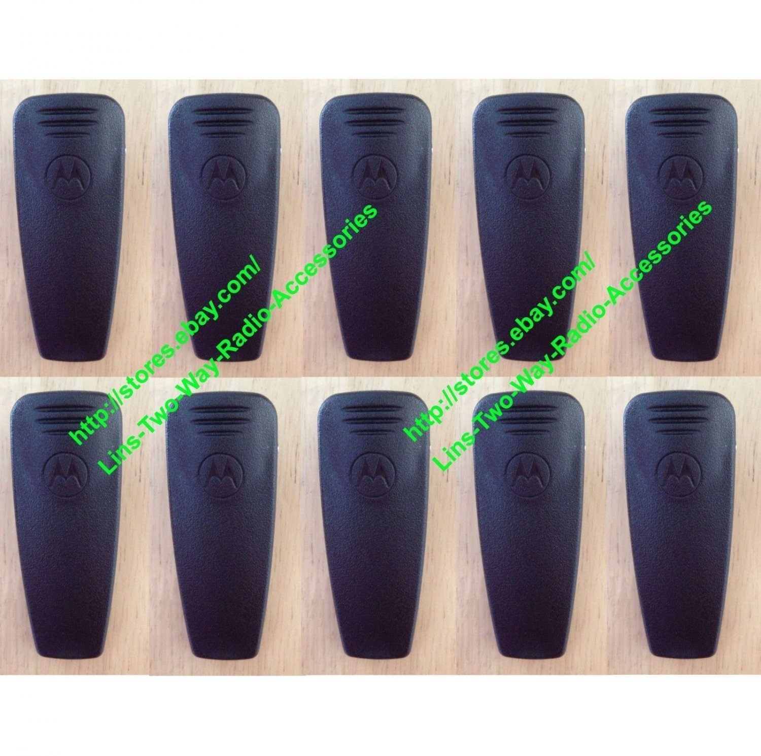10x OEM Belt Clip for Motorola HT750 HT1250 GP340 GP380 MTX8250 PRO5150 ...