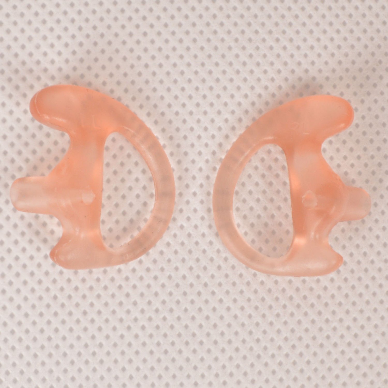 Large Clear Comfortable Earpiece Earmold for transparent acoustic tube