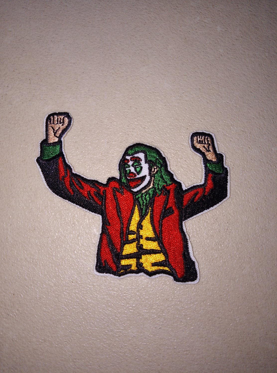 Joker Iron On Patch Embroidered Badge 2019 Joaquin Phoenix Arthur ...