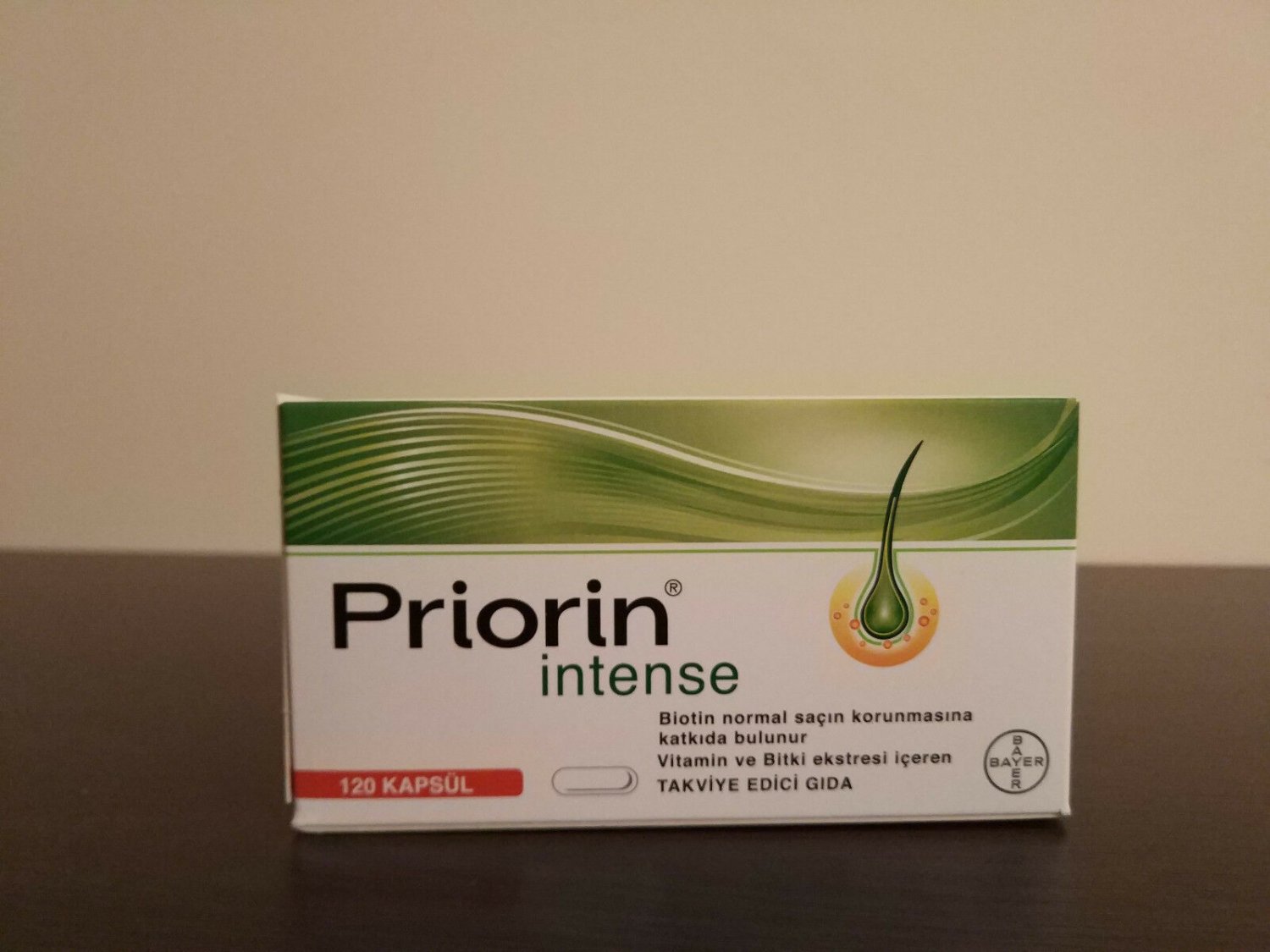 OriginalBayer Priorin Intense 120 capsule hair loss genuine expire to ...