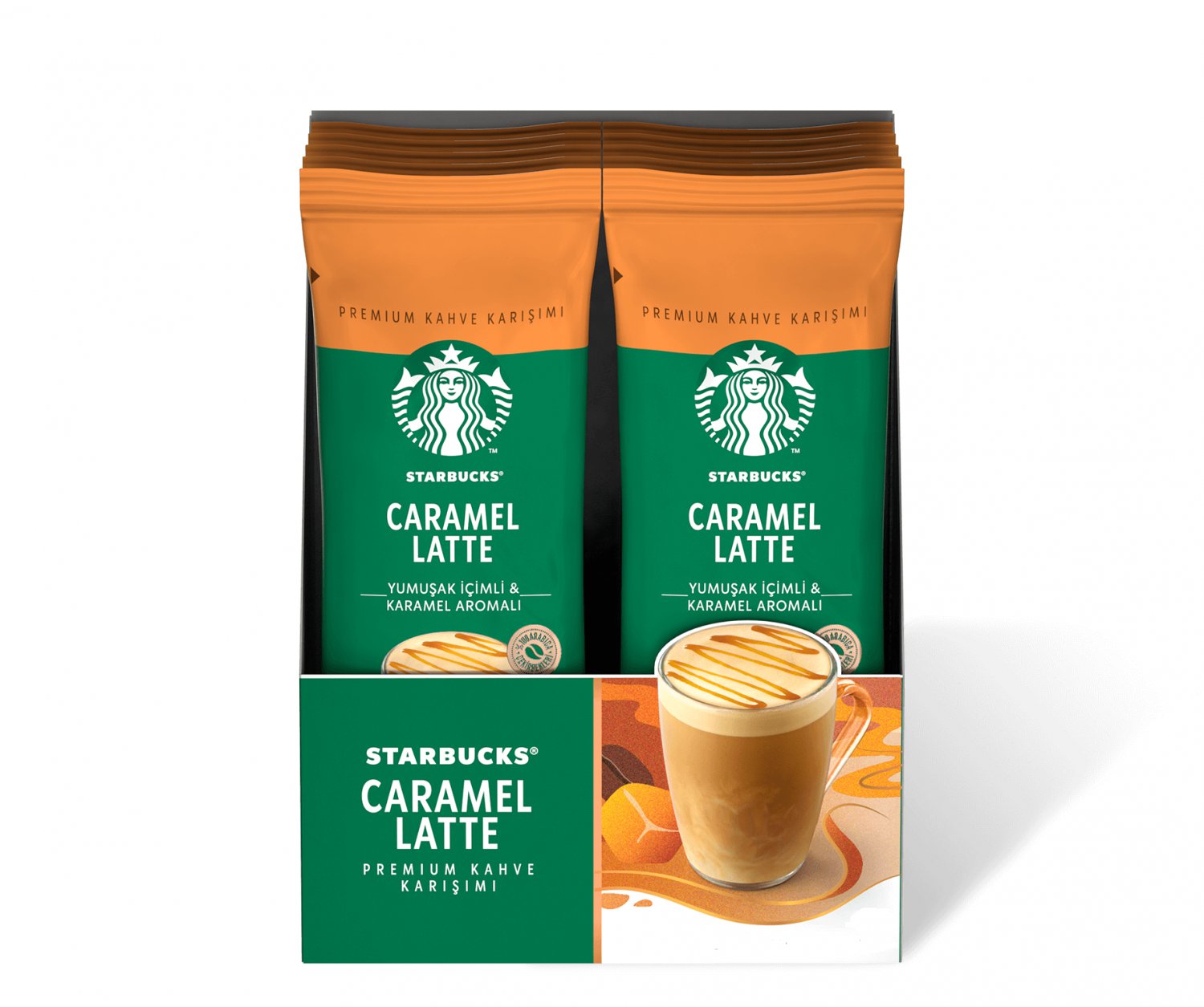 STARBUCKS PREMIUM Instant Caramel Latte