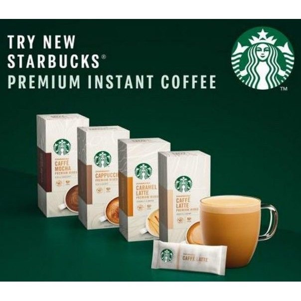 STARBUCKS PREMIUM Instant Caramel Latte