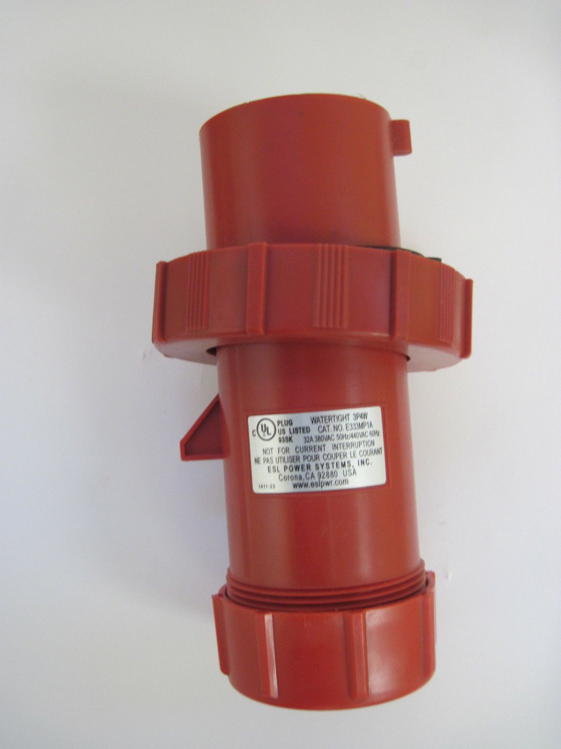 Container Reefer Male Plug 32A 480VAC Watertight 3 phase ESL 1800-03P1A ...