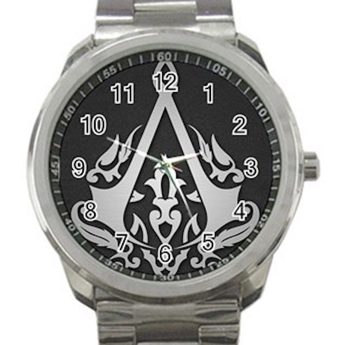 Assassin's Creed Logo Unisex Sport Metal Watch