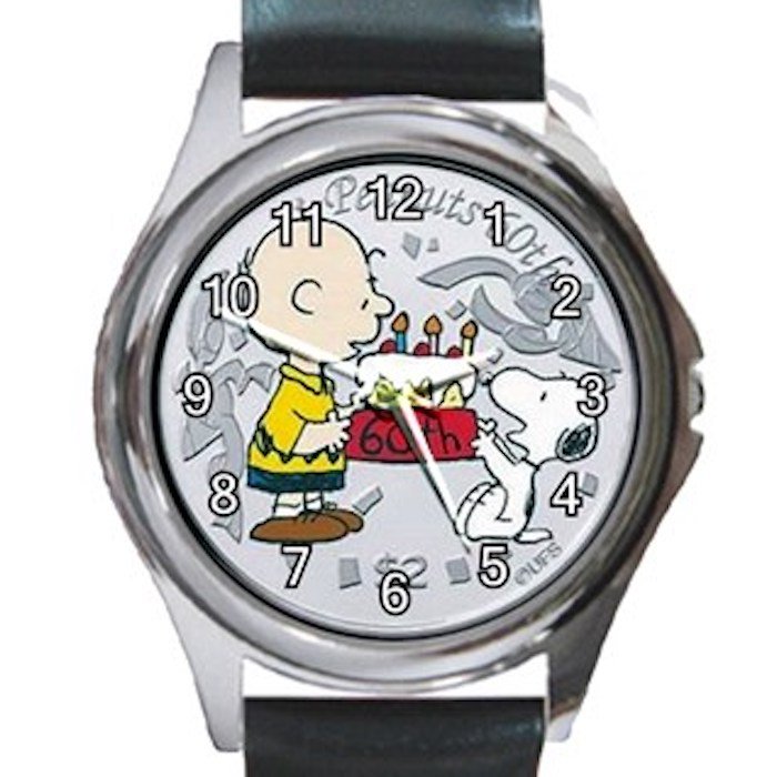 Peanuts Charlie & Snoopy 60th Anniversary $2 Coin Unisex Round Metal ...