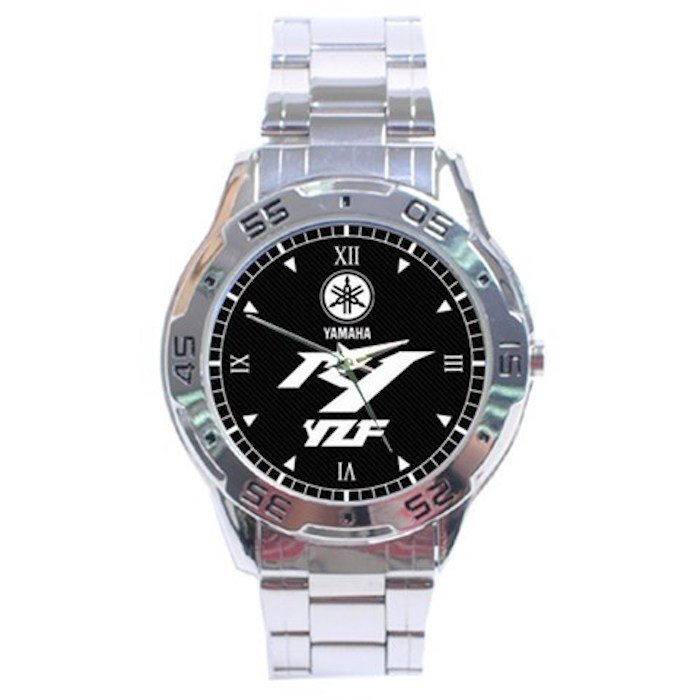 Yamaha YZF-R1 Logo Stainless Steel Analogue Watch