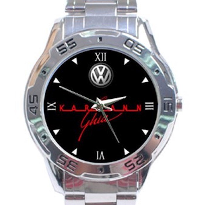 Volkswagen Signature Logo Stainless Steel Analogue Watch