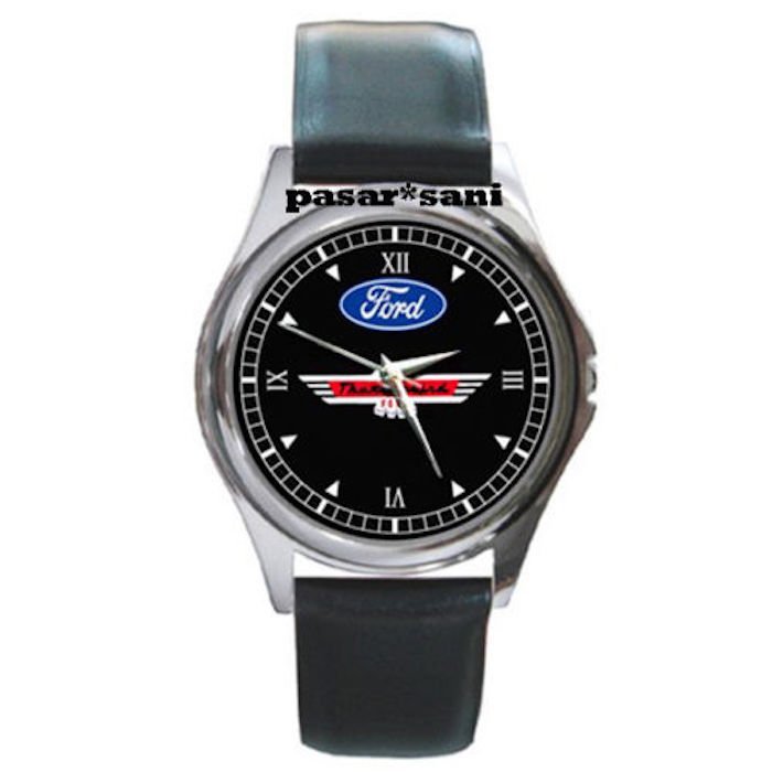 NEW FORD THUNDERBIRD CLASSIC Unisex Round Silver Metal Watch