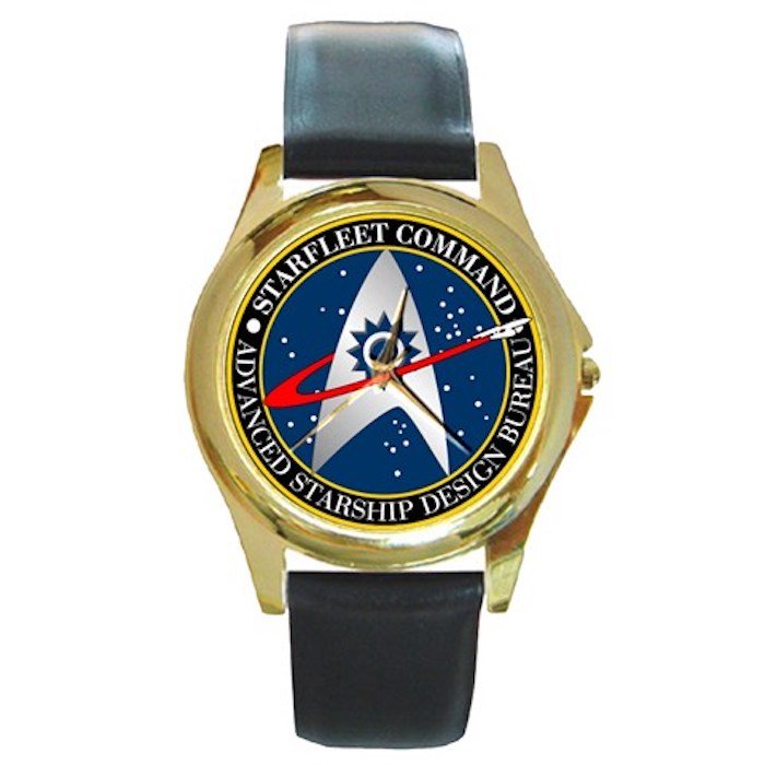 Starfleet Command Advance Starship Design Bureau Unisex Round Gold ...