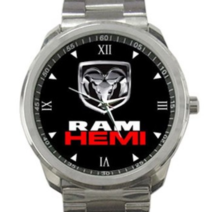 Dodge Ram 1500 Hemi Logo Unisex Sport Metal Watch