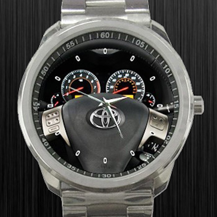 2010 Toyota Corolla Sedan Steering Wheel Unisex Sport Metal Watch