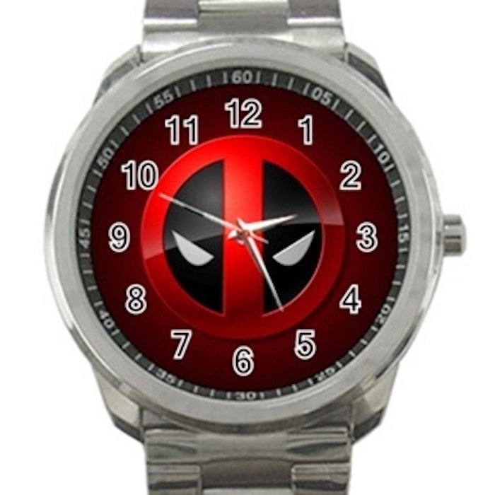 Deadpool Marvel Avengers Unisex Sport Metal Watch