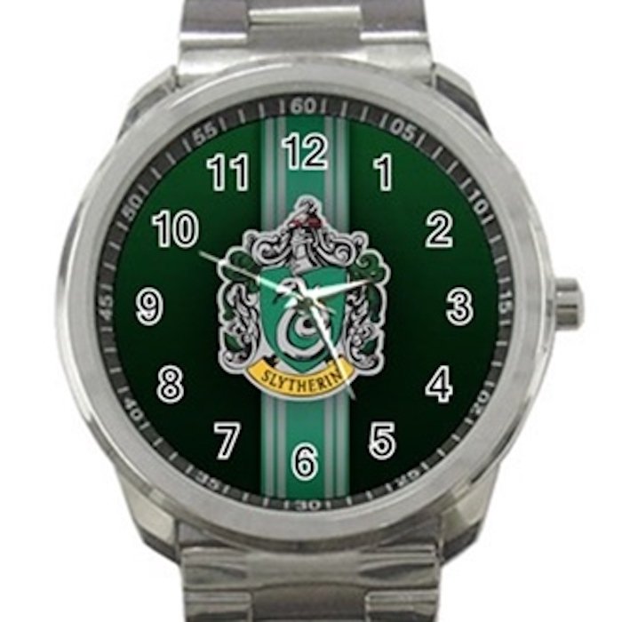 Harry Potter Hogwarts Slytherin Crest Unisex Sport Metal Watch