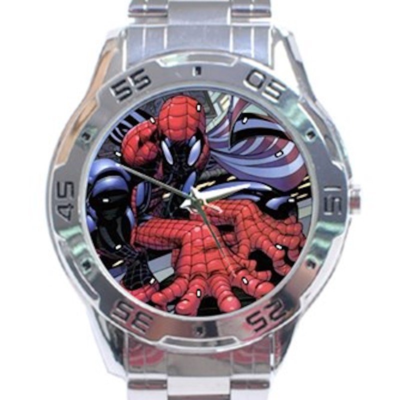 Spectacular Spider-Man Unisex Stainless Steel Analogue Watch