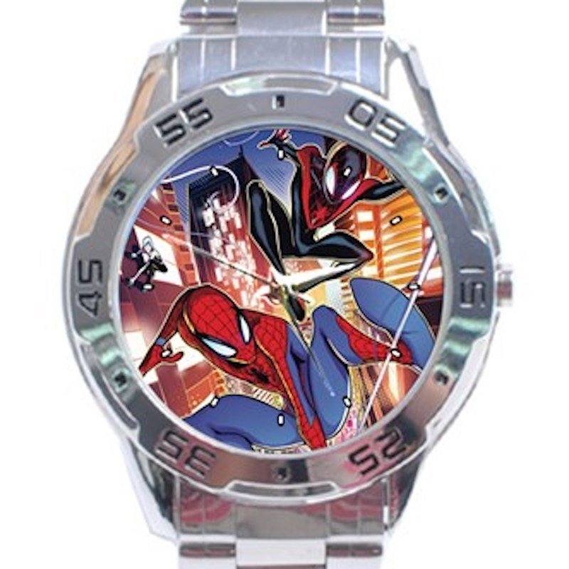 Marvel Action Spider-Man Unisex Stainless Steel Analogue Watch