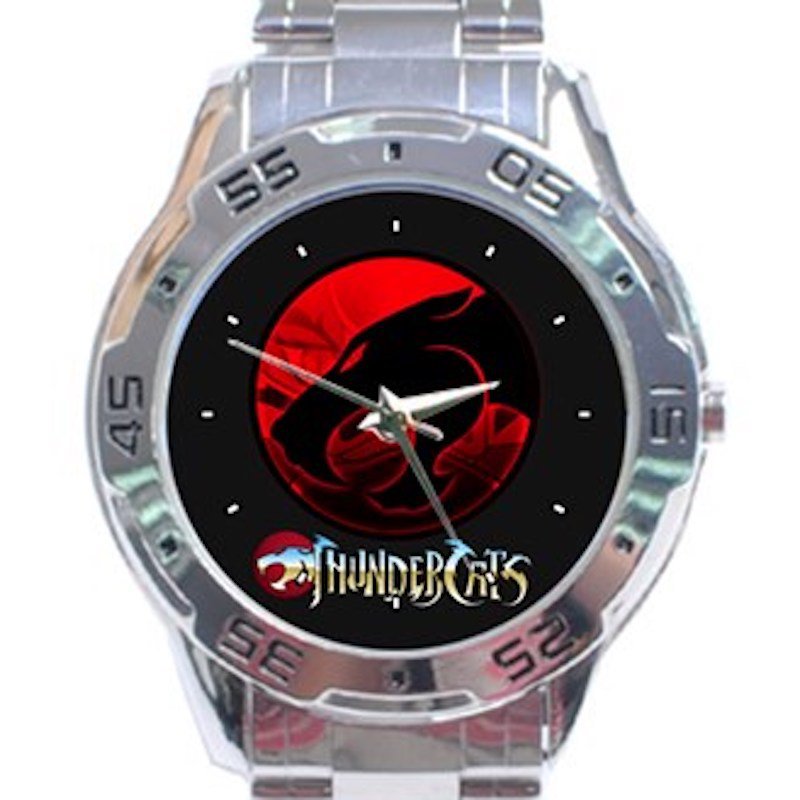 ThunderCats Animated Series Red Logo Unisex Stainless Steel Analogue Watch