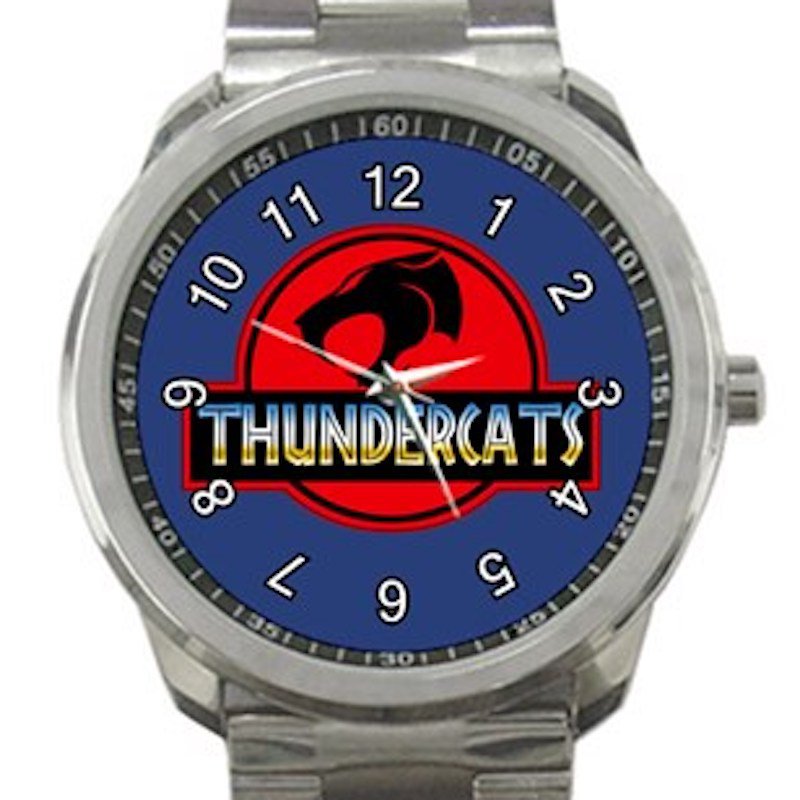 ThunderCats Animated Series Jurassic Park Style Logo Unisex Sport Metal ...