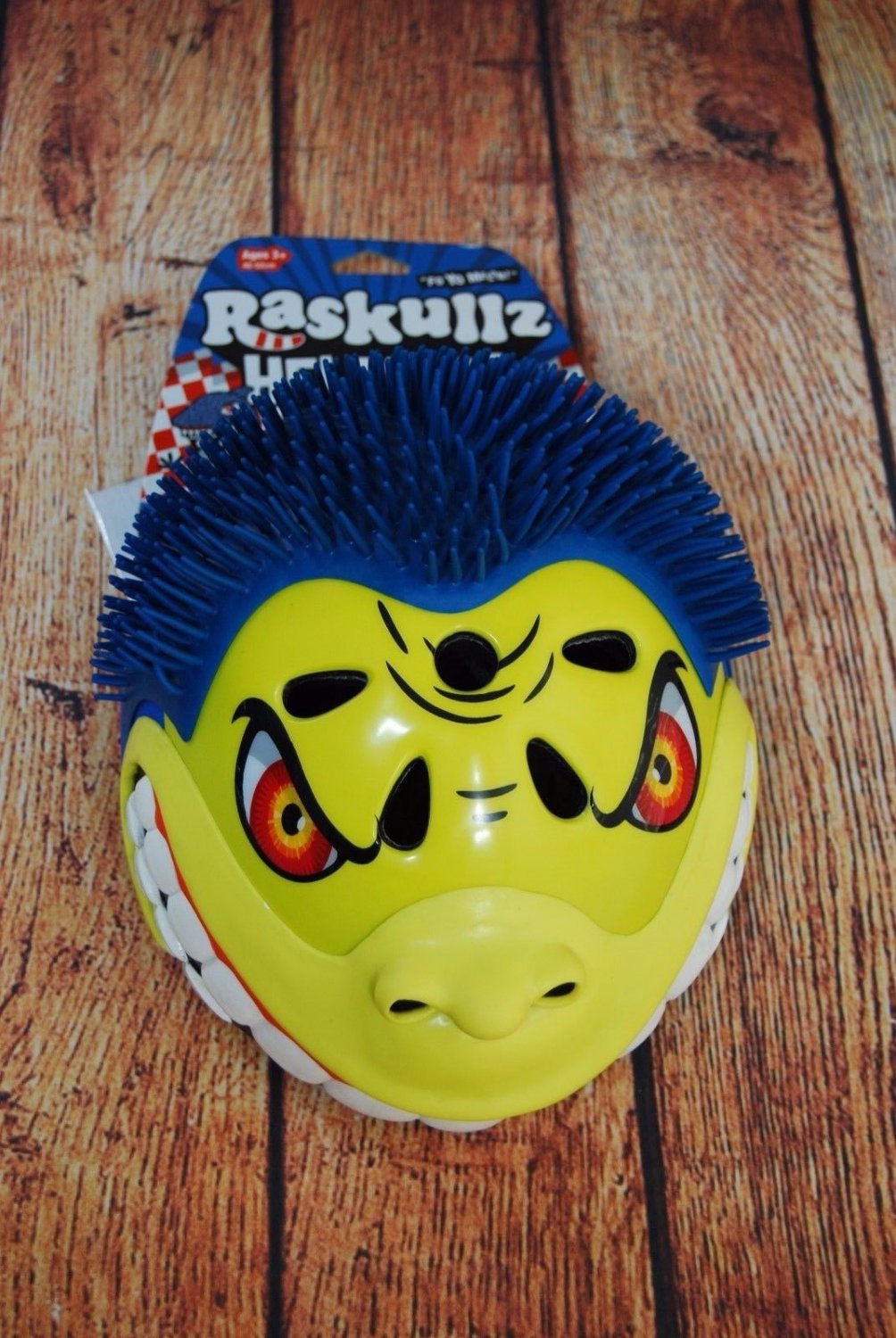 NWT! Raskullz Helmet Gorilla Blue Ages 3+ 48-52 Cm