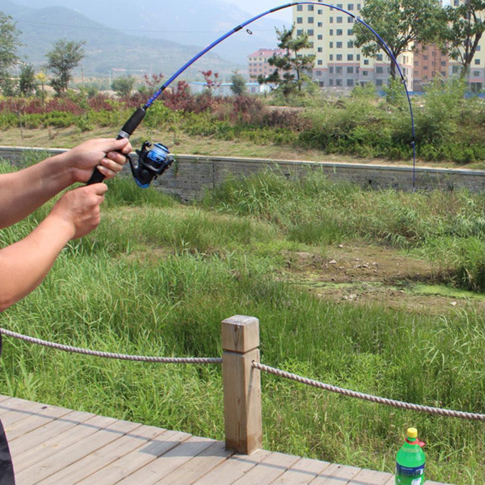 Portable Telescopic Fishing Rod Pole 1.2M Ultra-light Fiber Reinforce ...