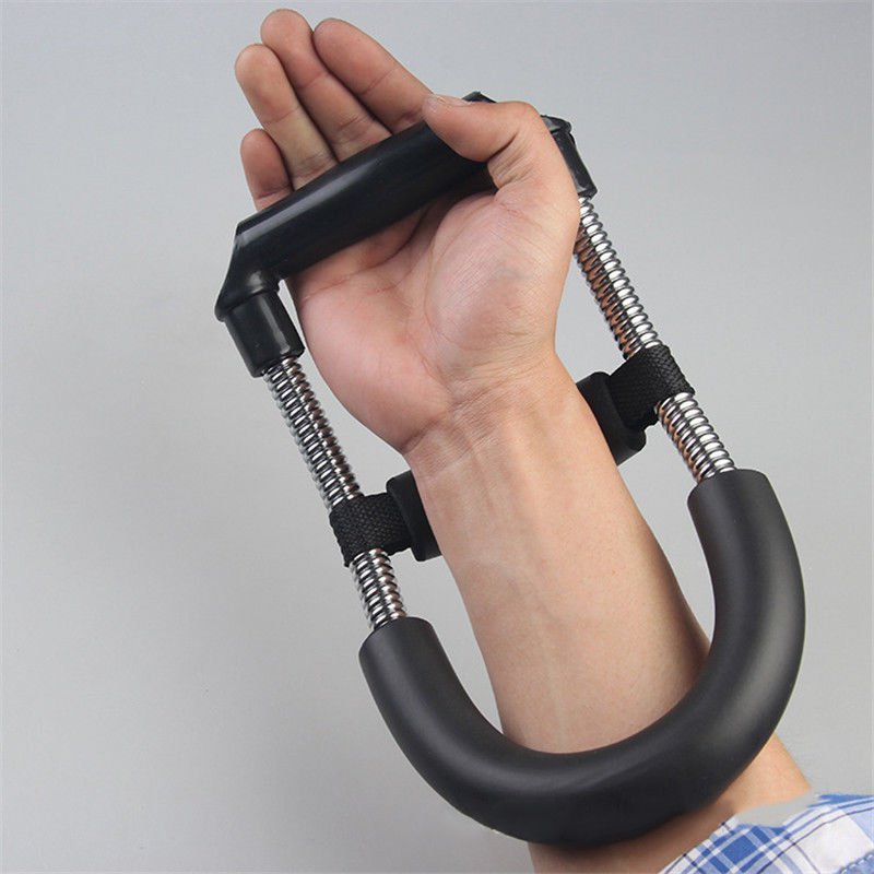 Hand Wrist Forearm Grip Strength Exerciser Power Training Arm Gripper Gym