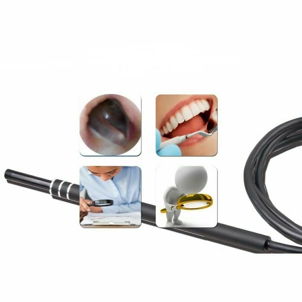 Ear Wax Cleaning Tool Endoscope With Mini Camera HD Ear Spoon Pen Ear ...