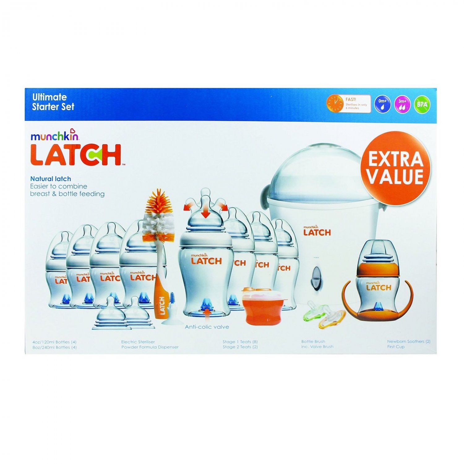 Munchkin Latch Ultimate Bottle Starter Set