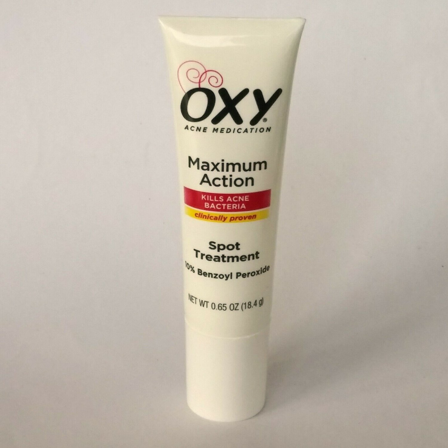 Oxy Maximum Action Spot Treatment Acne Medication 0.65 oz / 18.4g 10% ...