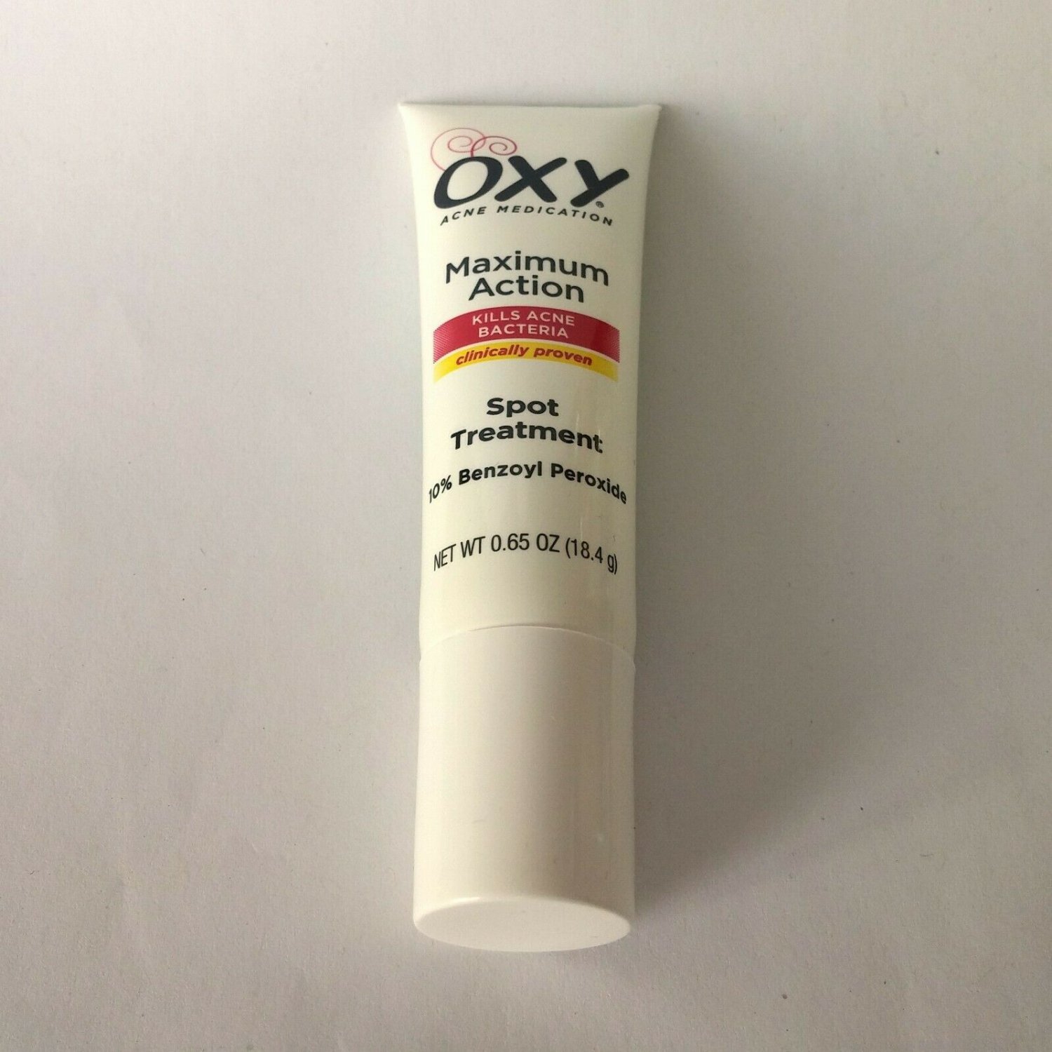Oxy Maximum Action Spot Treatment Acne Medication 0.65 oz / 18.4g 10% ...