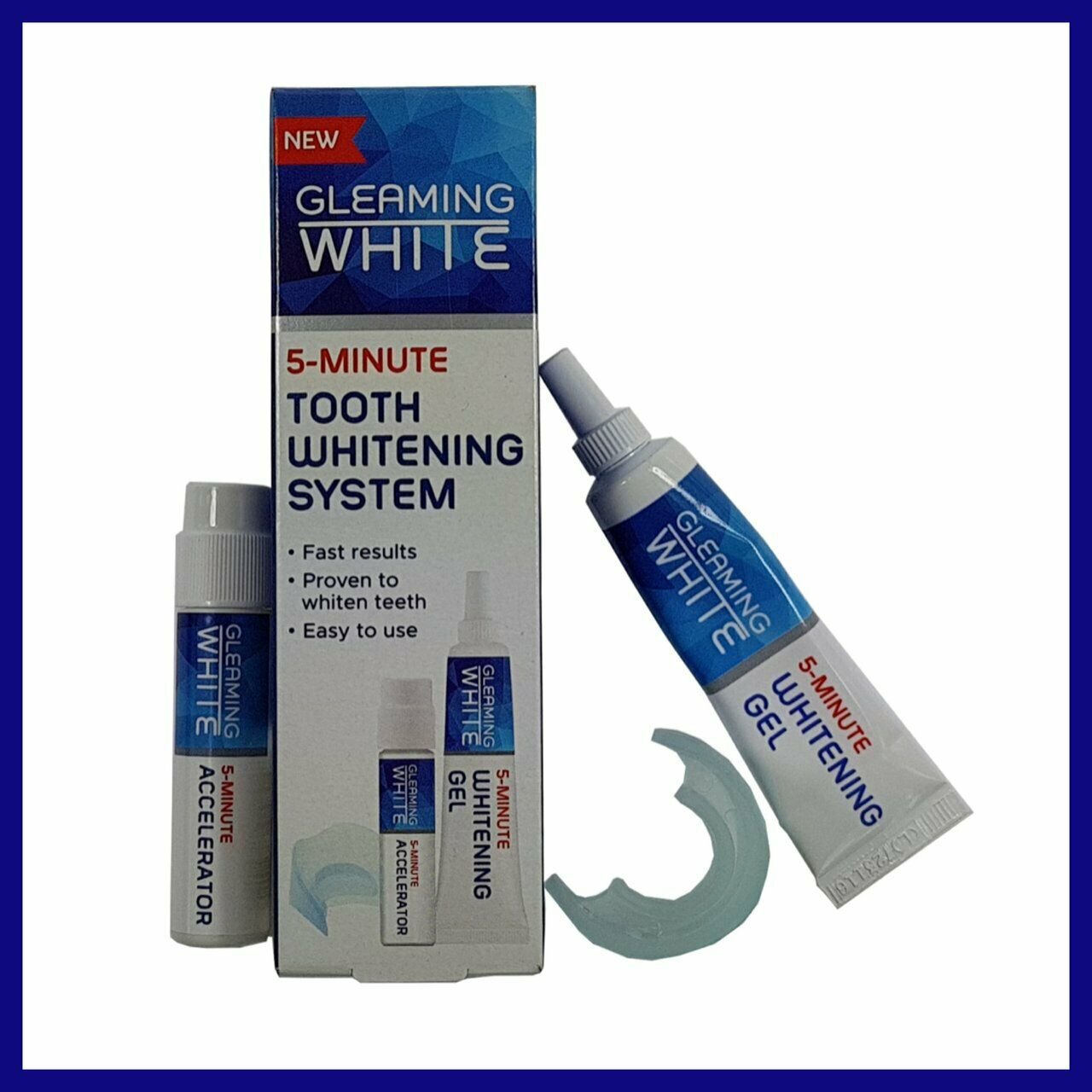 Gleaming White 5 Minute Tooth Whitening Gel System, Clinically Proven ...
