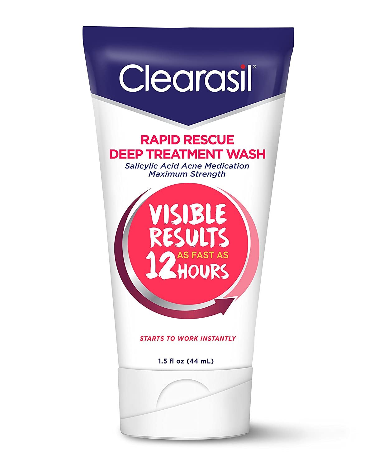 Clearasil Rapid Rescue Deep Treatment Face Wash Salicylic Acne ...