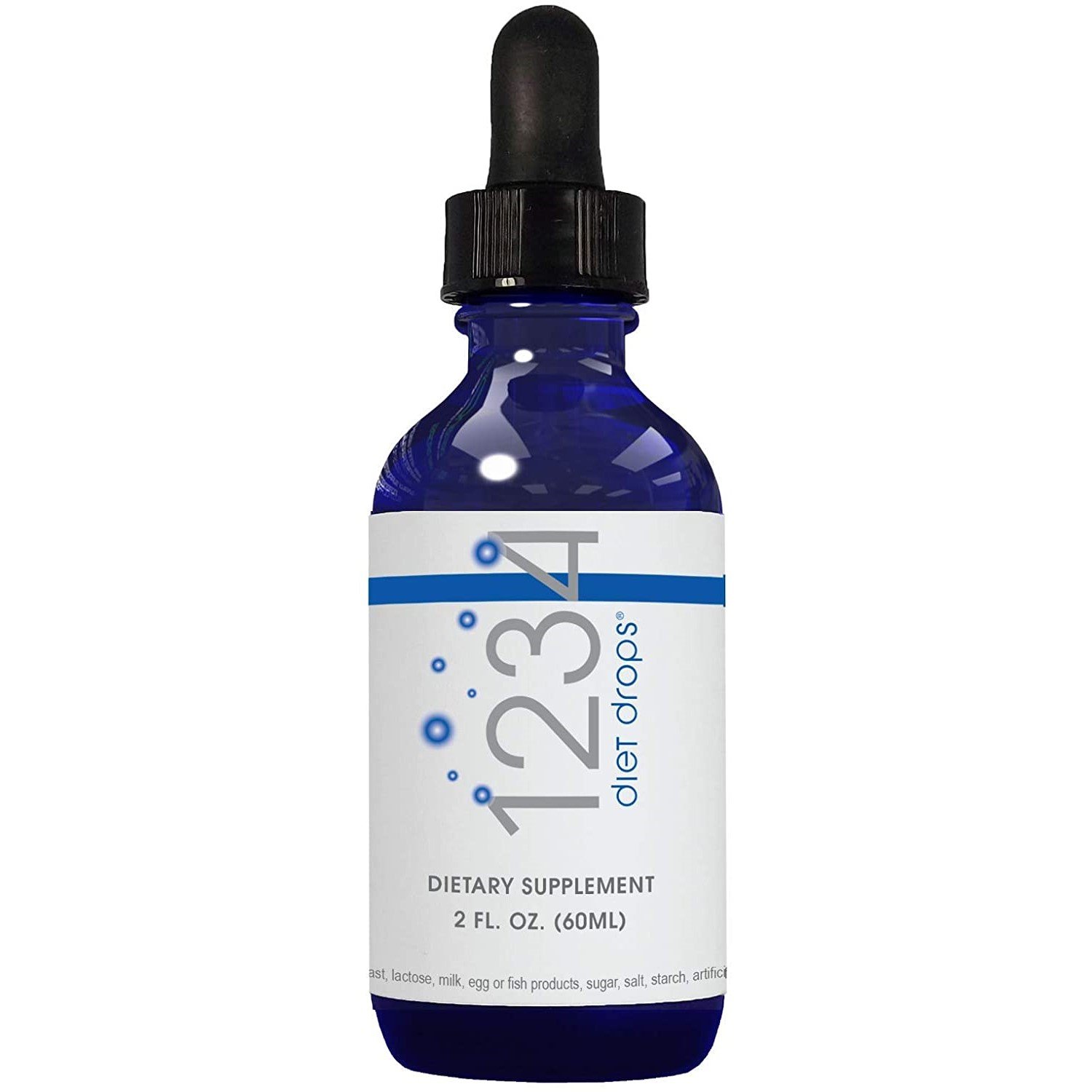 Creative Bioscience 1234 Diet Drops, 2 Fl. Oz. (60 ml) - 1 Bottle, EXP ...