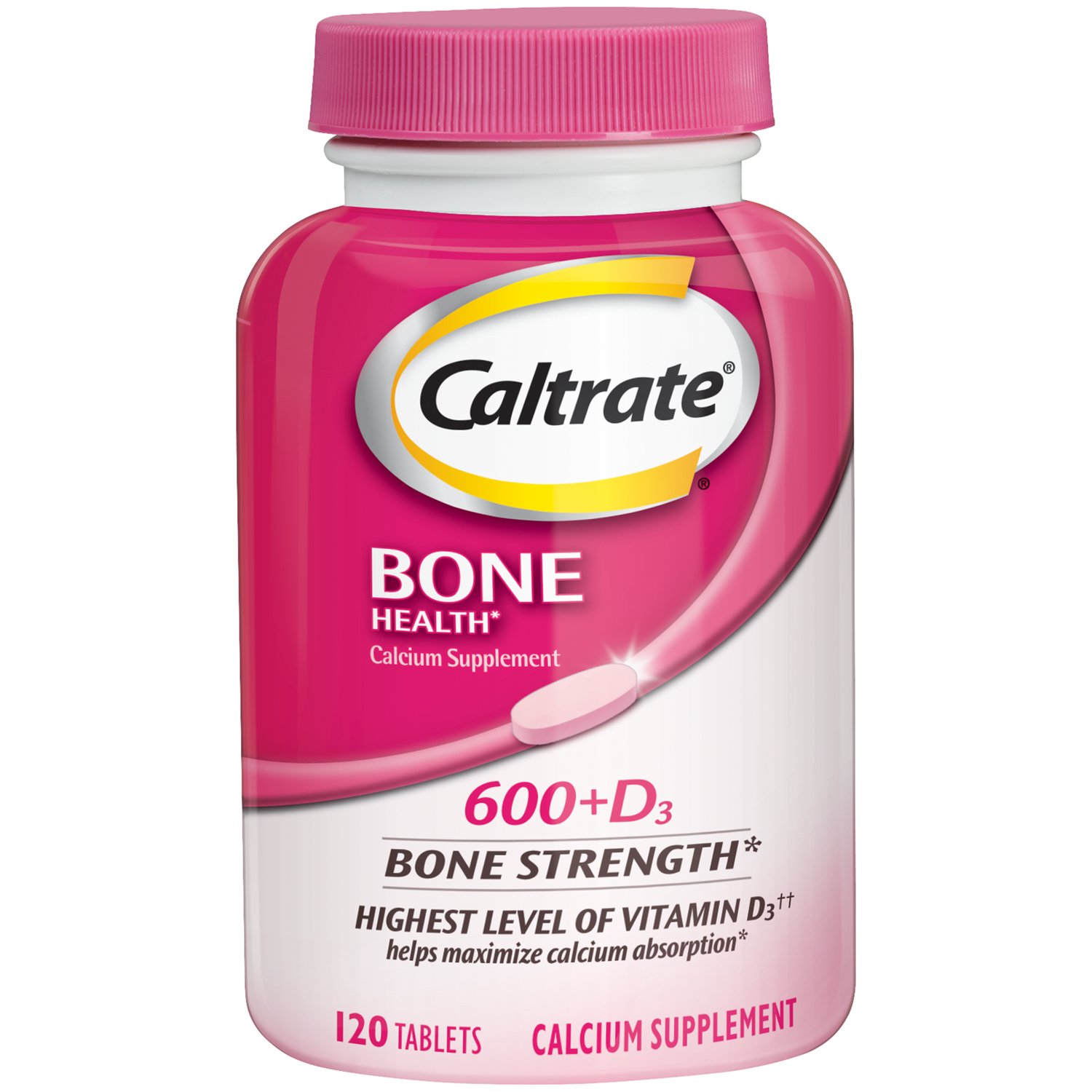 Caltrate Bone Health Calcium 600 D3 Bone Strength Dietary Supplement