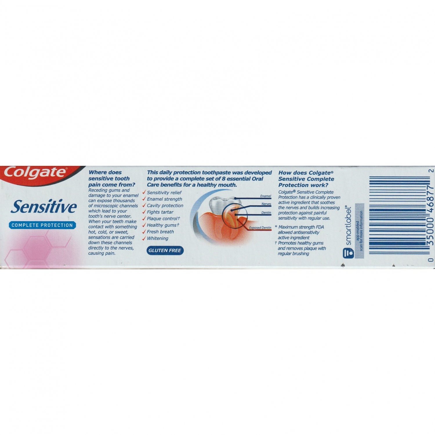 Colgate Sensitive Complete Protection Toothpaste, Mint Clean Paste, 36. ...