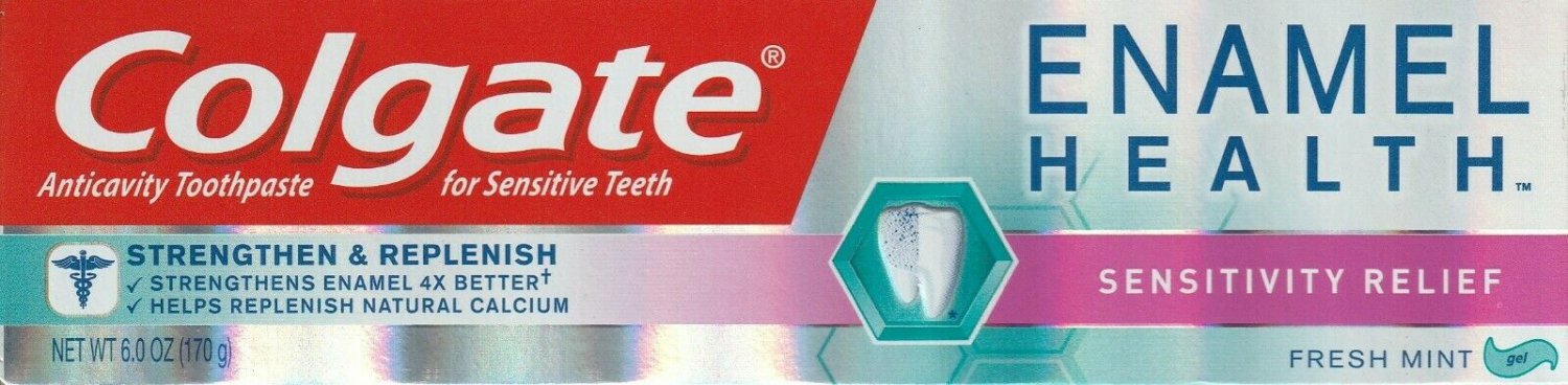 Colgate Enamel Health Sensitivity Relief Toothpaste Fresh Mint, 170 g ...