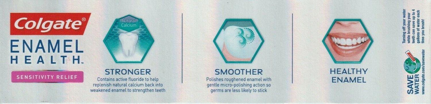 Colgate Enamel Health Sensitivity Relief Toothpaste Fresh Mint, 170 g ...