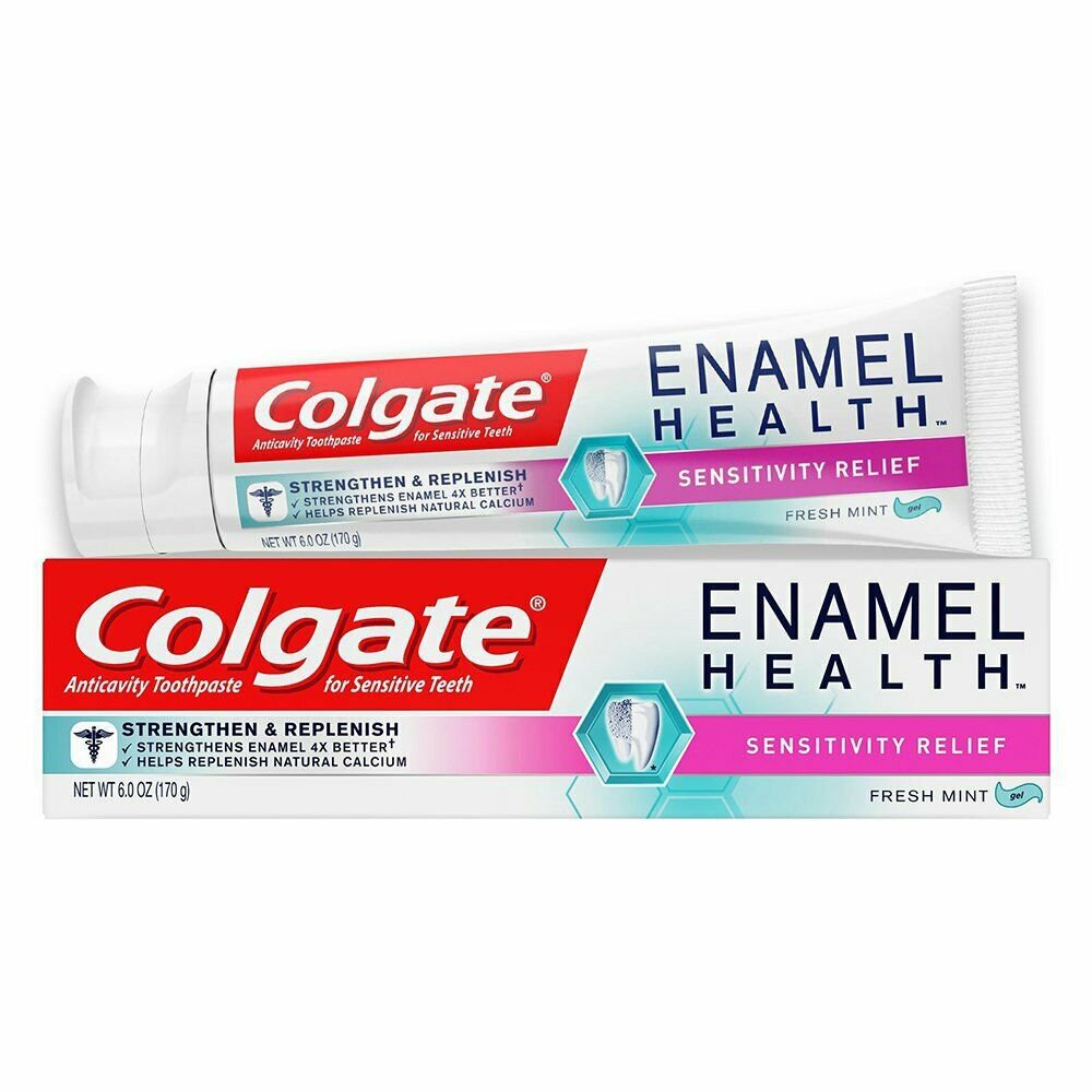 Colgate Enamel Health Sensitivity Relief Toothpaste Fresh Mint, 170 g ...
