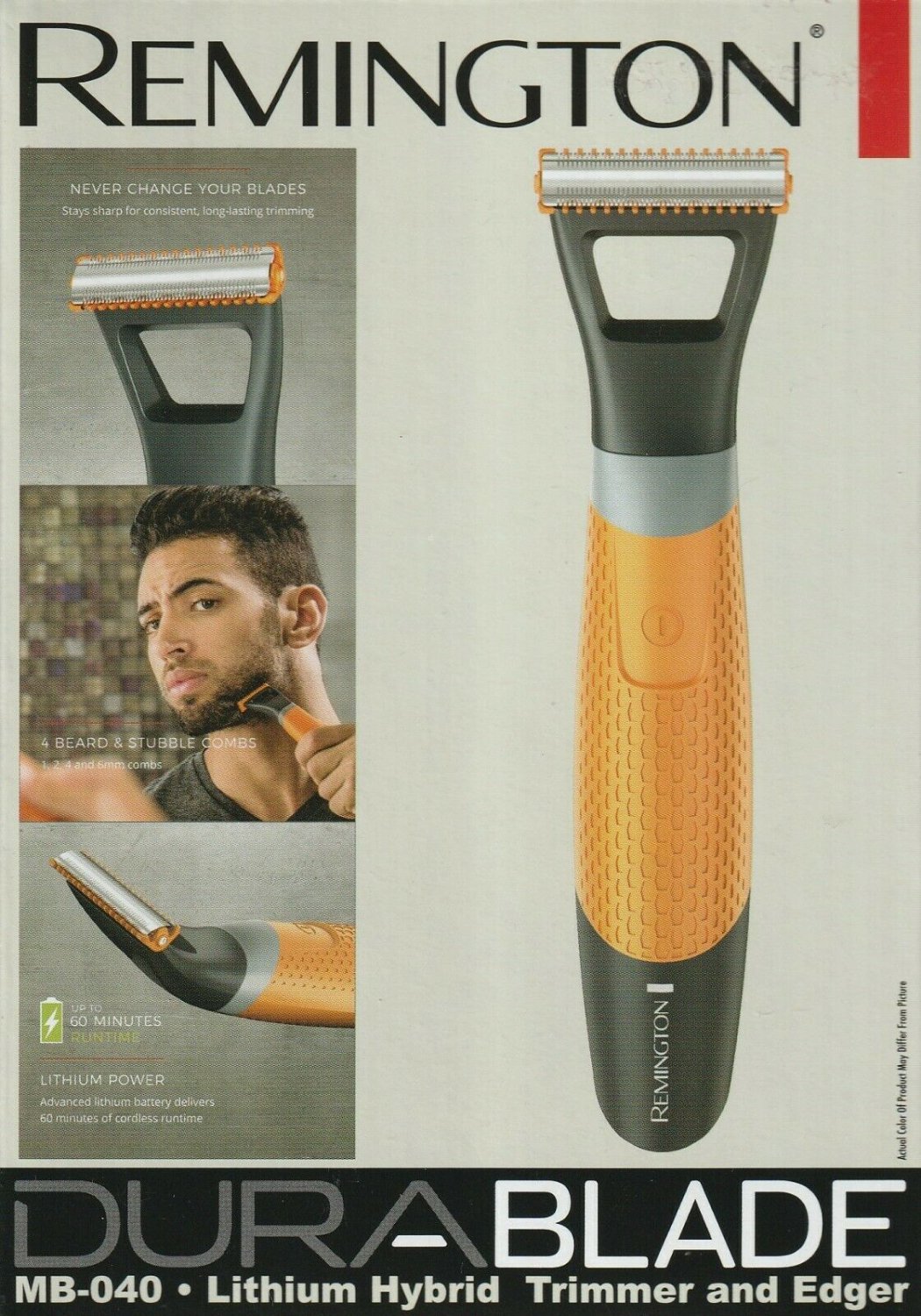 Remington Durablade Lithium Hybrid Trimmer and Edger, MB-040 *REFURBISHED*