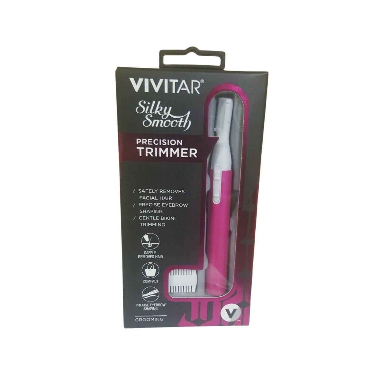 Vivitar Silky Smooth Precision Trimmer, PG-V016-PNK