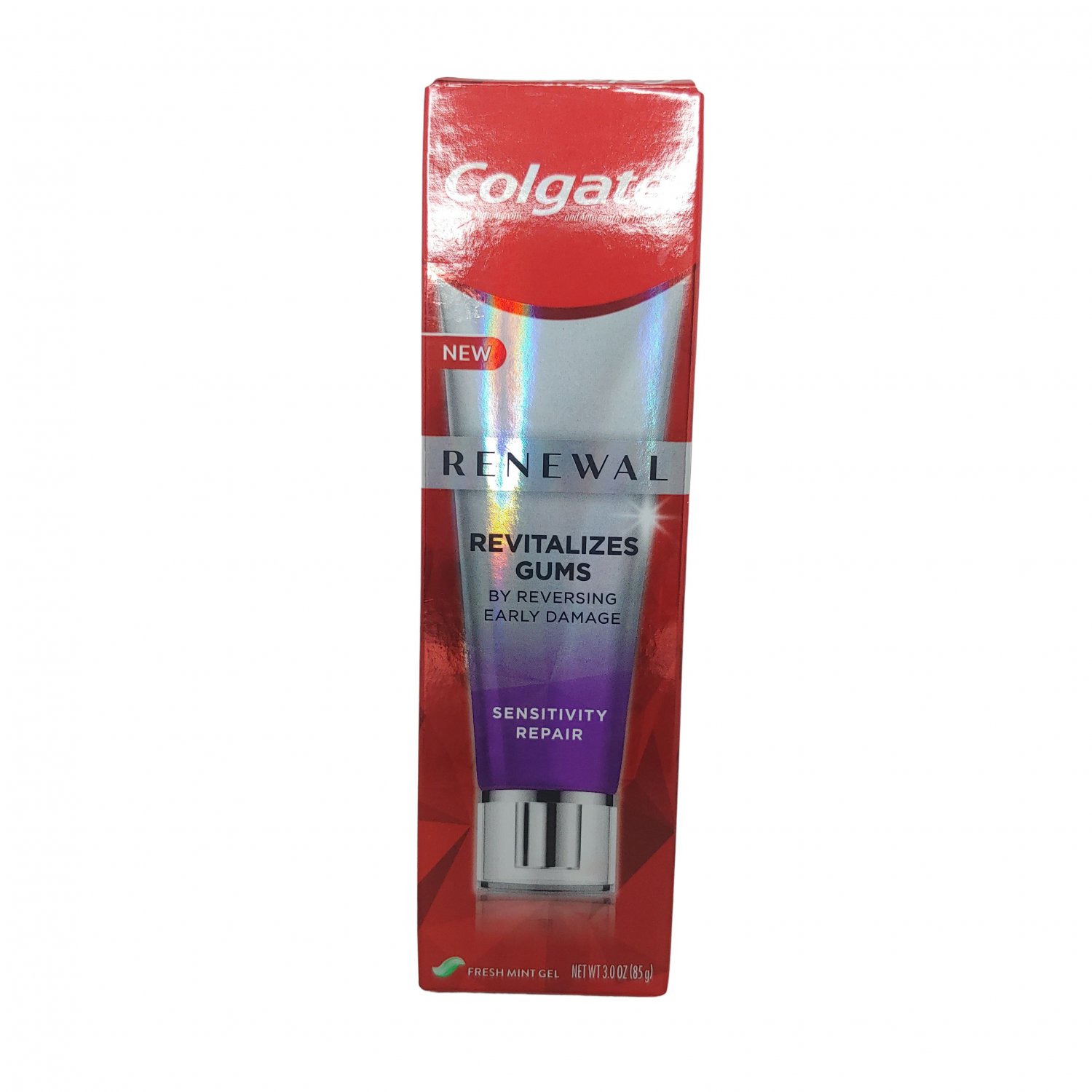 Colgate Renewal Sensitivity Repair Toothpaste, Fresh Mint Gel, 3 OZ (85 ...