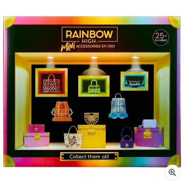 Rainbow High Mini Accessories Studio Handbags, 25+ Mystery Fashion 1 ...