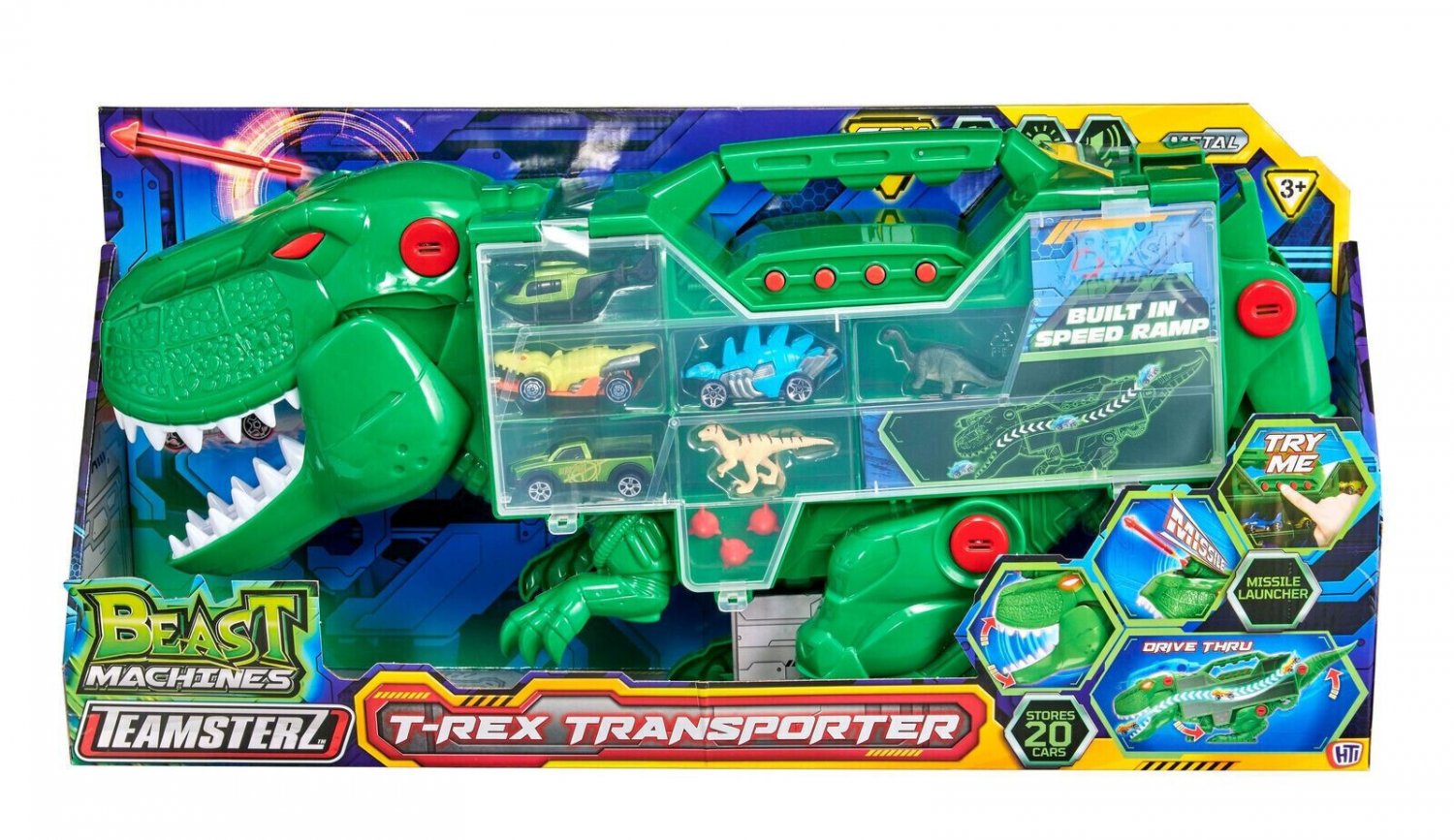 TEAMSTERZ Beast Machines T-Rex Transporter
