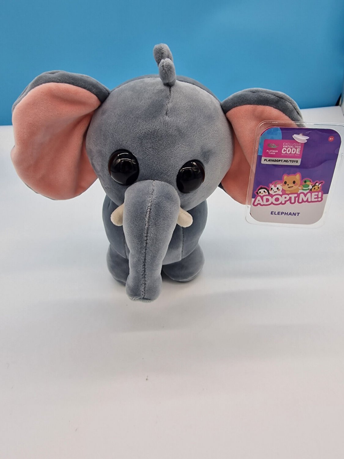 Adopt Me! Collector Plush - ELEPHANT - In-Game Plush Toy