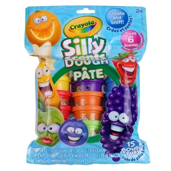 Crayola Silly Scents Party Paste Pack 15 Paste Jars