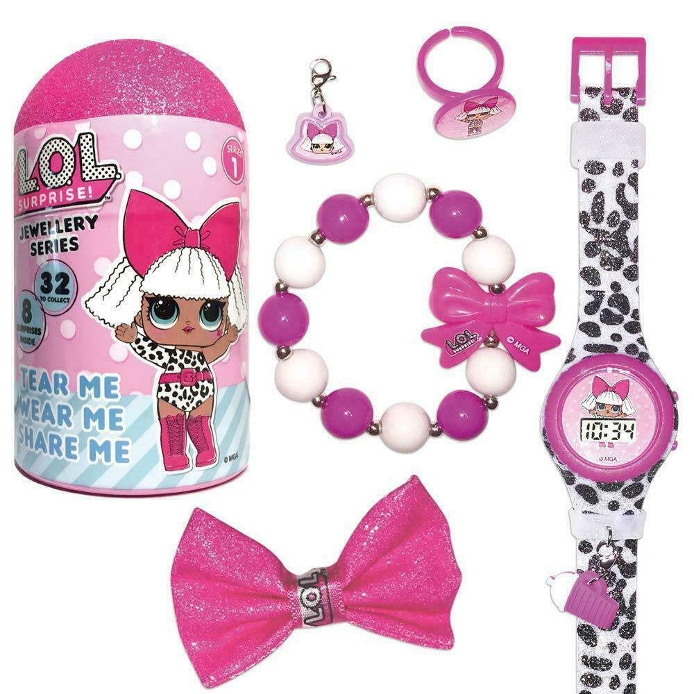 LOL Surprise Jewelry Series Watch & Accessories 8 Surprises Inside