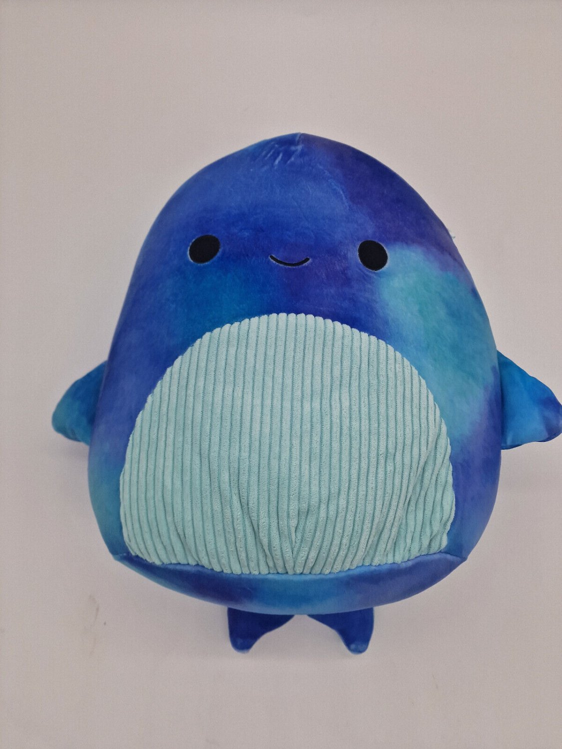 Squishmallow Sea Life Squad Cyan Whale, 7.5 Inch