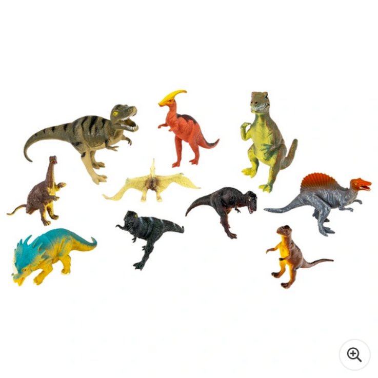 Dino Joy: Roar IN Adventure with our 10-Piece dinosaur action figure set