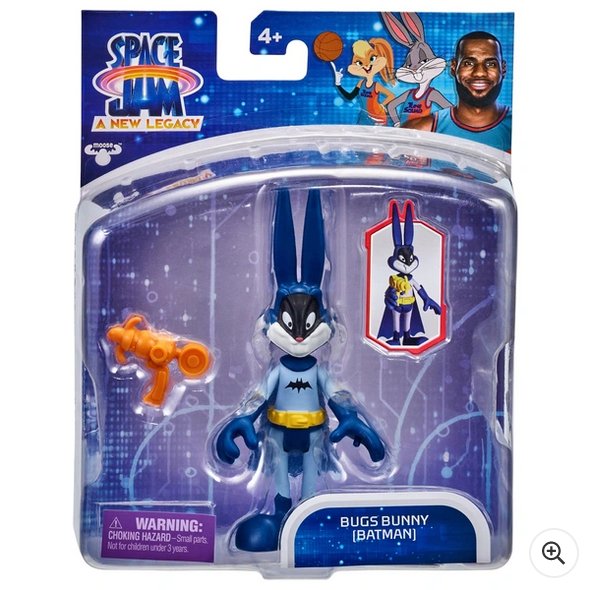 Space Jam A New Legacy Beetle Bunny Batman Ballers Figure Pack