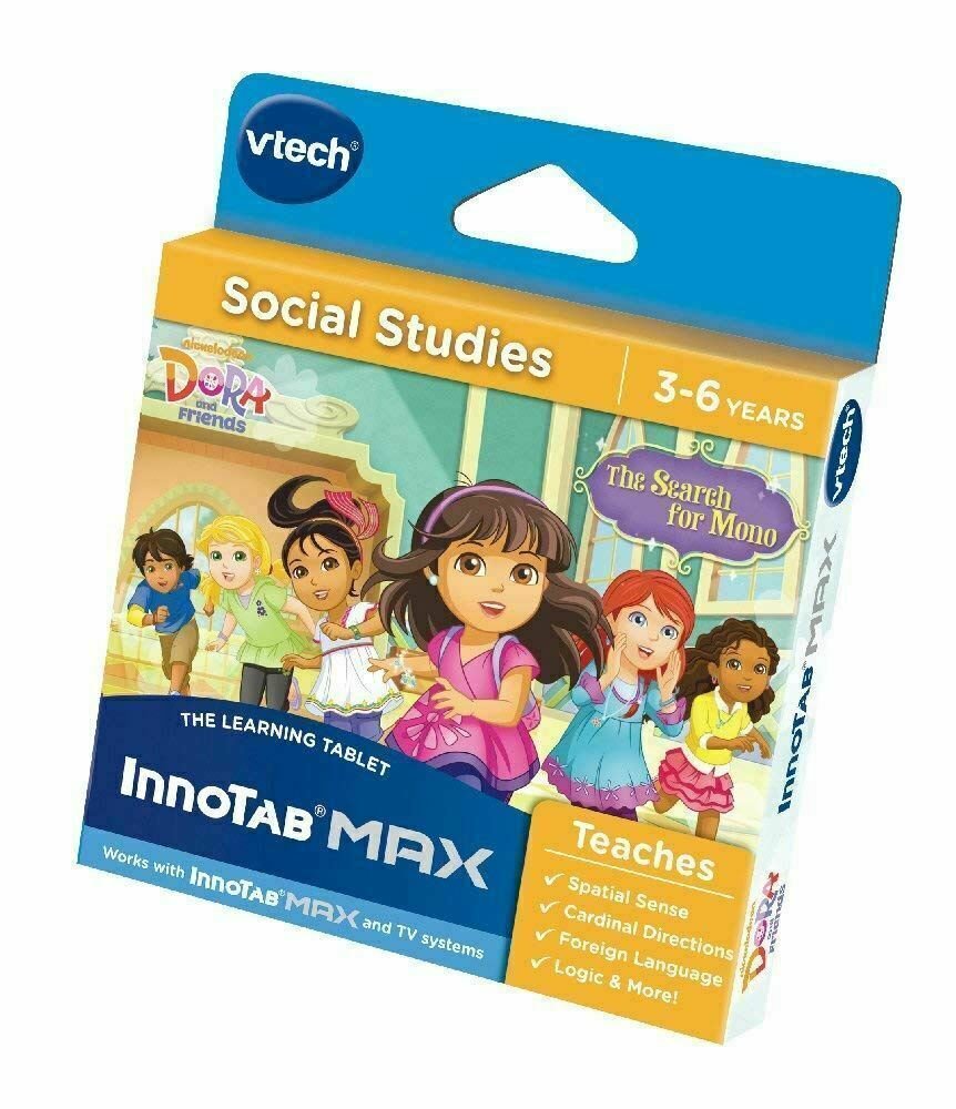VTech Innotab Software Dora and Friends Social Studies Learning Software