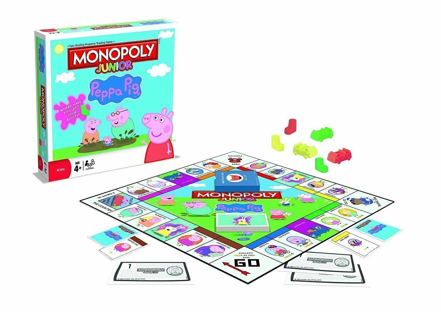 Monopoly Junior Peppa Pig board game