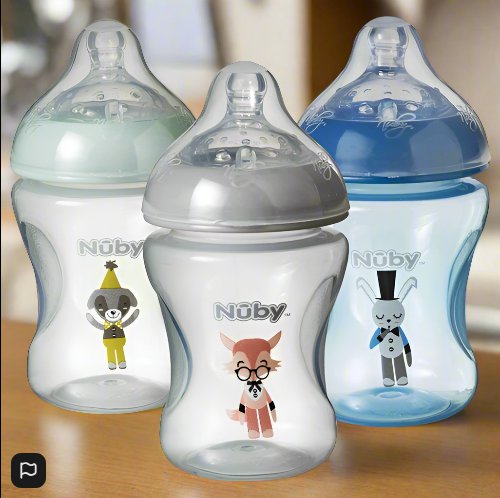 Introducing the Nûby Combat Colic 240ml Newborn Baby Feeding Bottles ...